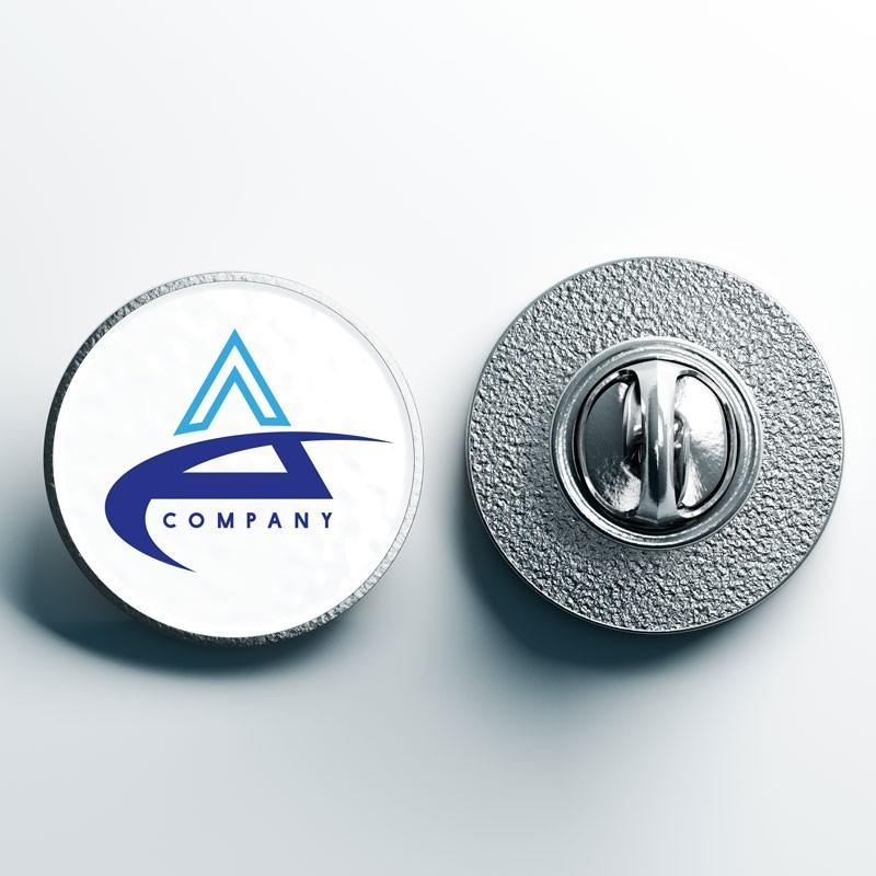 Metal Pin Badges (Pack 5) – Rock Photos Online